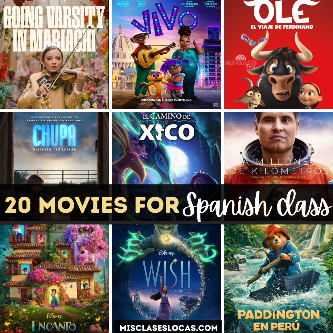 20 Appropriate Movies for Spanish Class 2025 - Mis Clases Locas