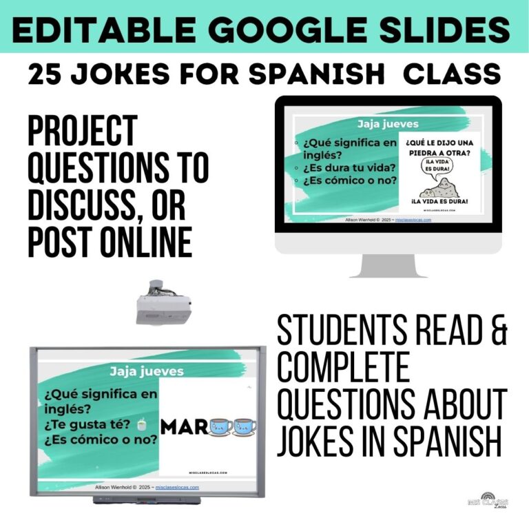 Jaja jueves 2025 Spanish Jokes - Mis Clases Locas