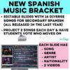 2025 Spanish Music Bracket mania musical - Mis Clases Locas