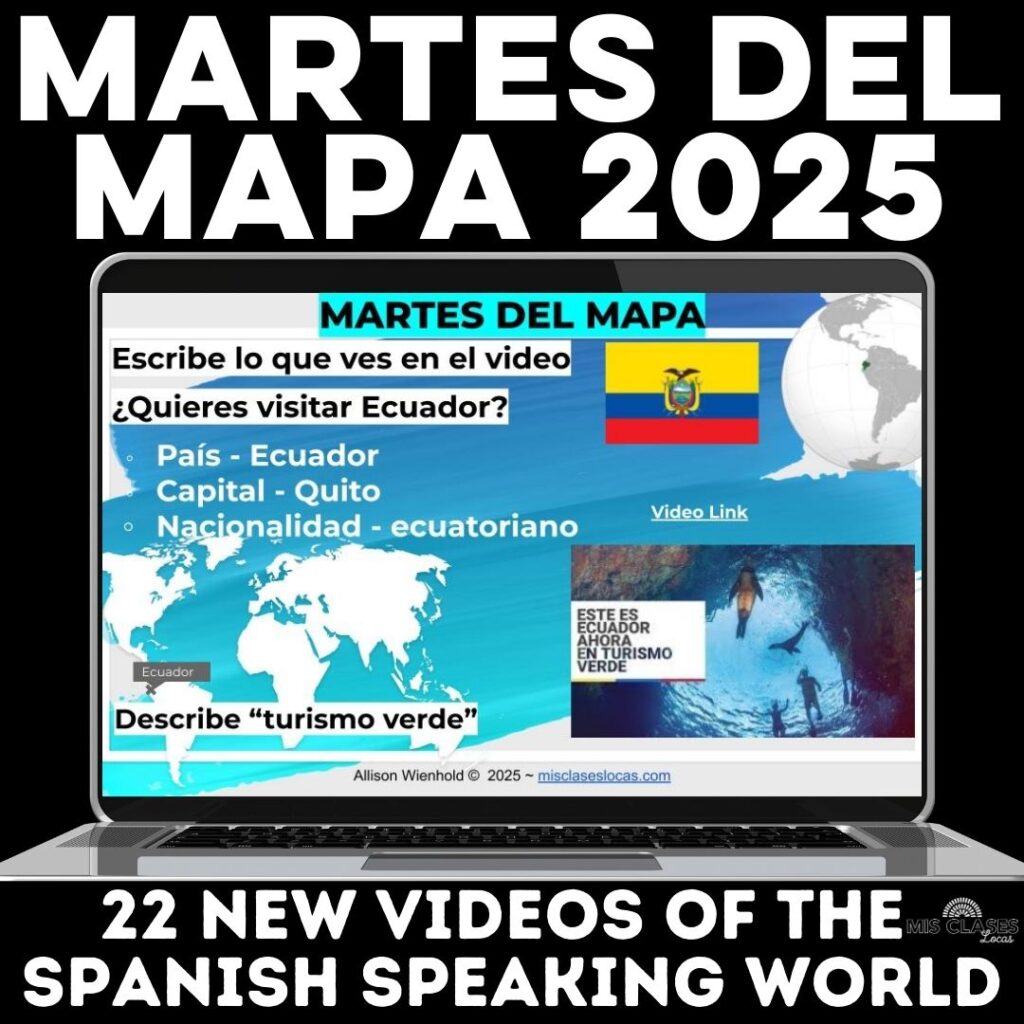 Teaching Spanish Speaking Countries - Mis Clases Locas