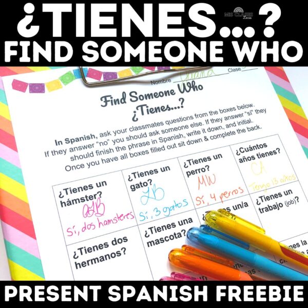 Free Spanish Lesson Plans - Mis Clases Locas