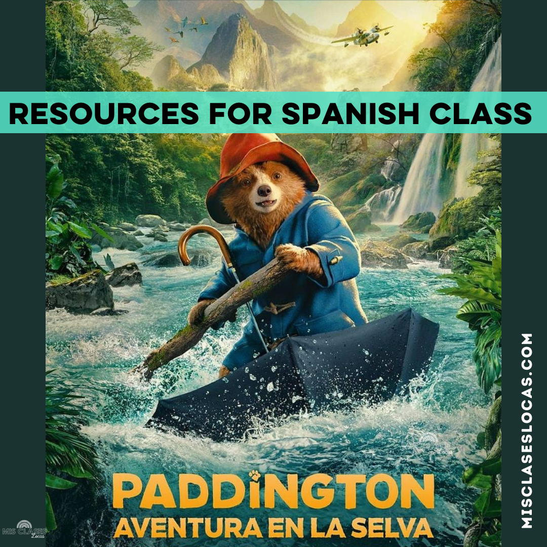 Paddington in Peru in Spanish class - Mis Clases Locas