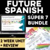 Simple Spanish Future Tense Practice Worksheets - Mis Clases Locas