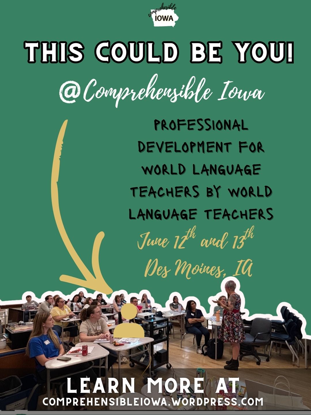 Comprehensible Iowa Conference CIIA - Mis Clases Locas