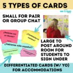 Conditional Tense Spanish Conversation Cards - Mis Clases Locas