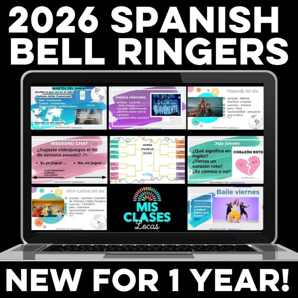 Fun Spanish Class Games - Mis Clases Locas